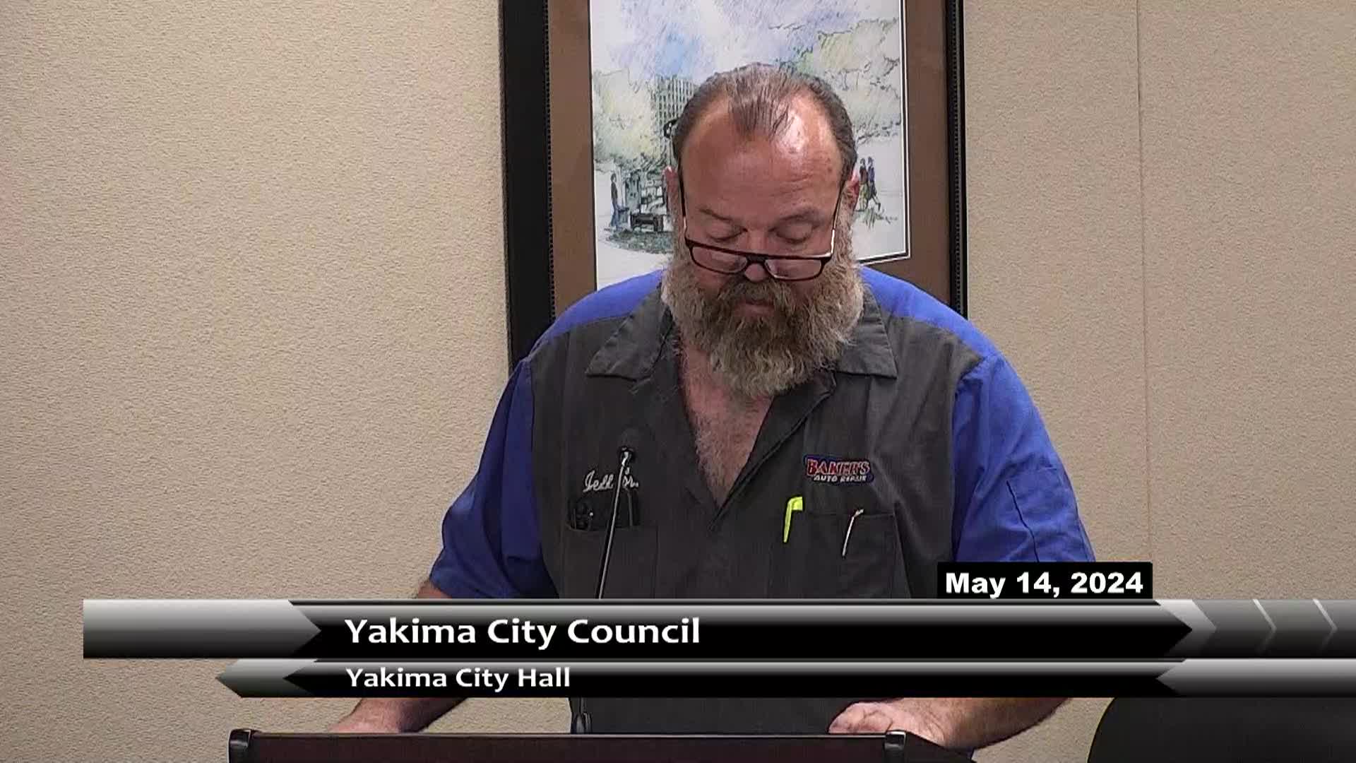 Yakima City Council Study Session 05-14-24