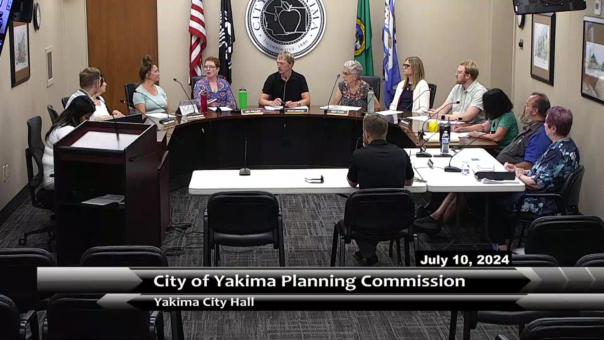 City of Yakima Planning Commission 07-10-24