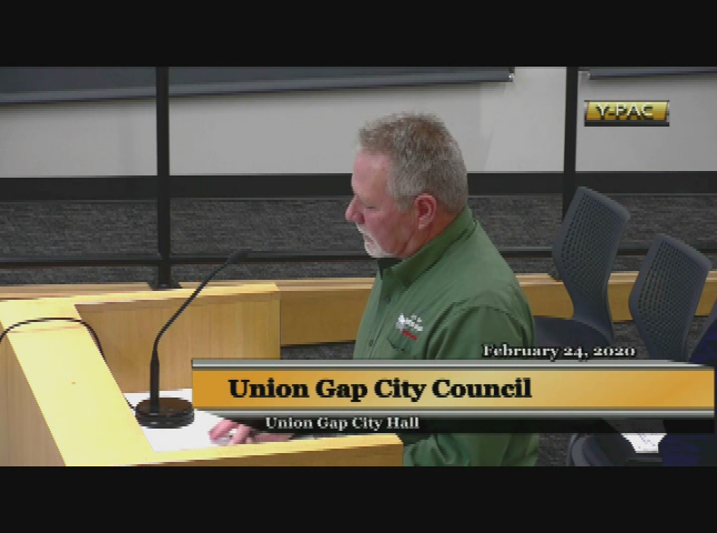 Union Gap City Council Meeting