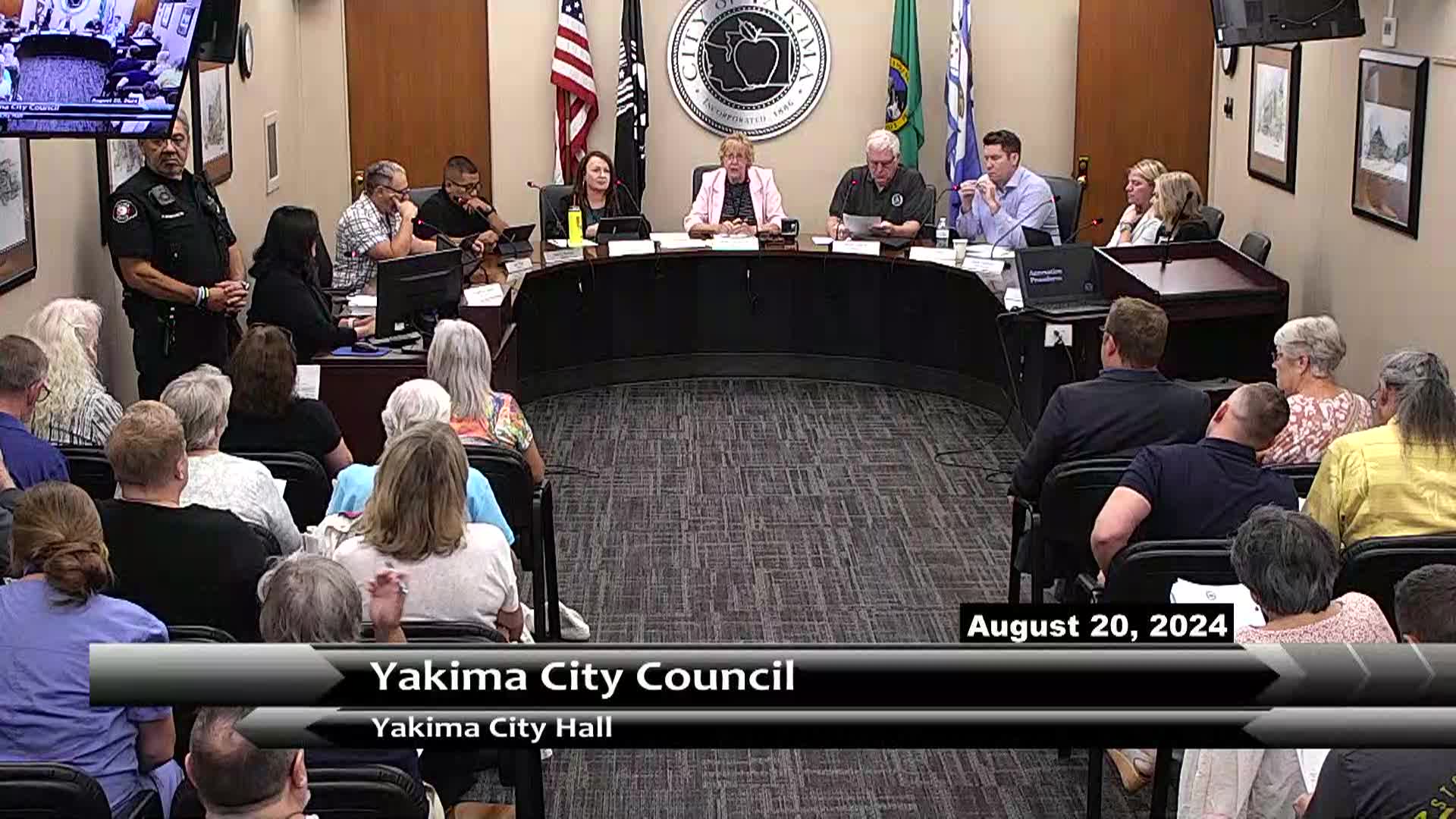 Yakima City Council 08-20-24